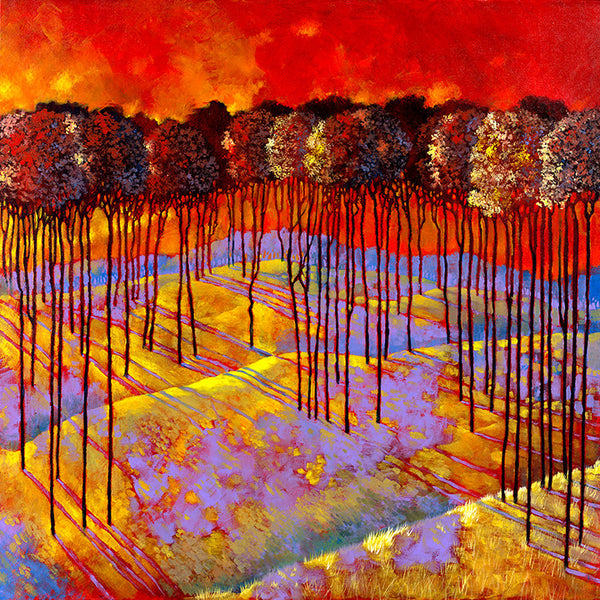 Subtle Hints 36 x 36 - Ford Smith Fine Art